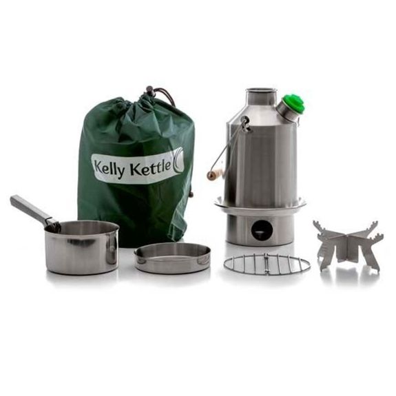 Kelly Kettle - Camp Kettle & Stove - No Gas or Electric Required.